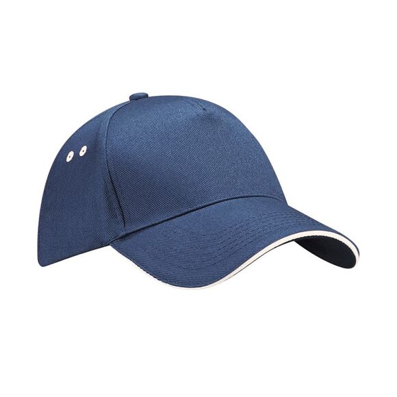 Beechfield | Accessories | Beechfield 5 Panel Sandwich Peak Baseball ...